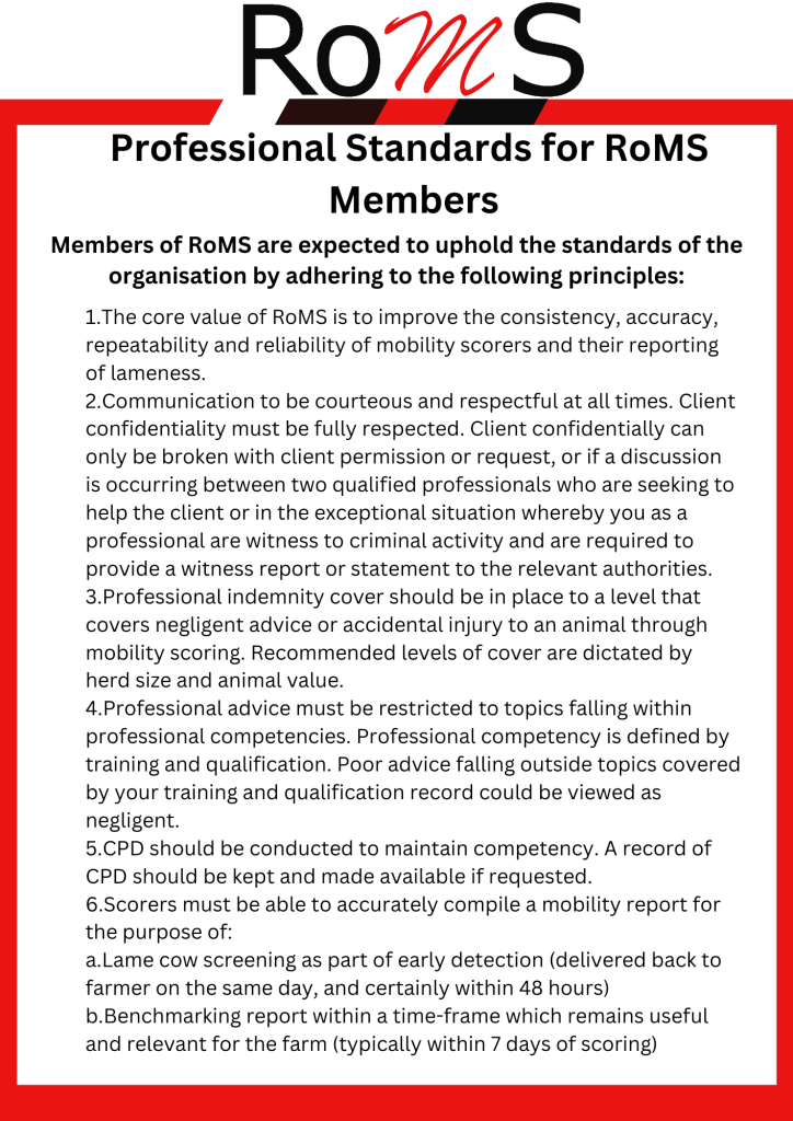 Membership Information - RoMS